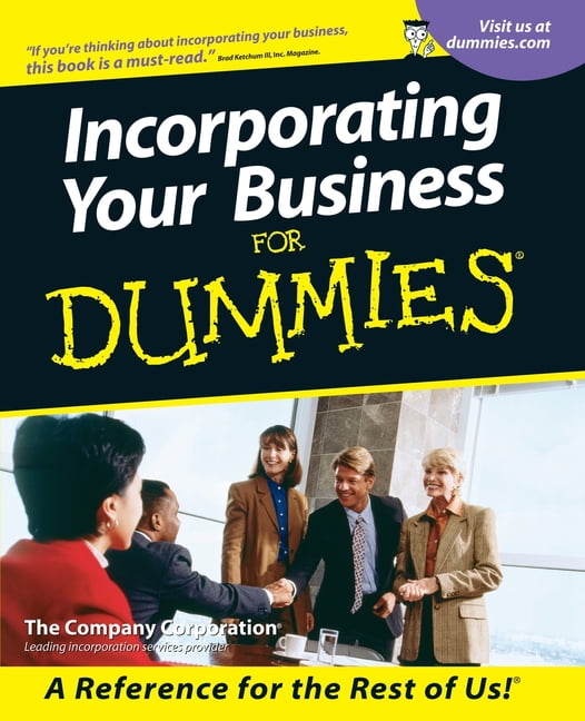 For Dummies: Incorporating Your Business for Dummies (Paperback ...