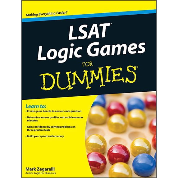 For Dummies LSAT Logic Games For Dummies, (Paperback) - Walmart.com