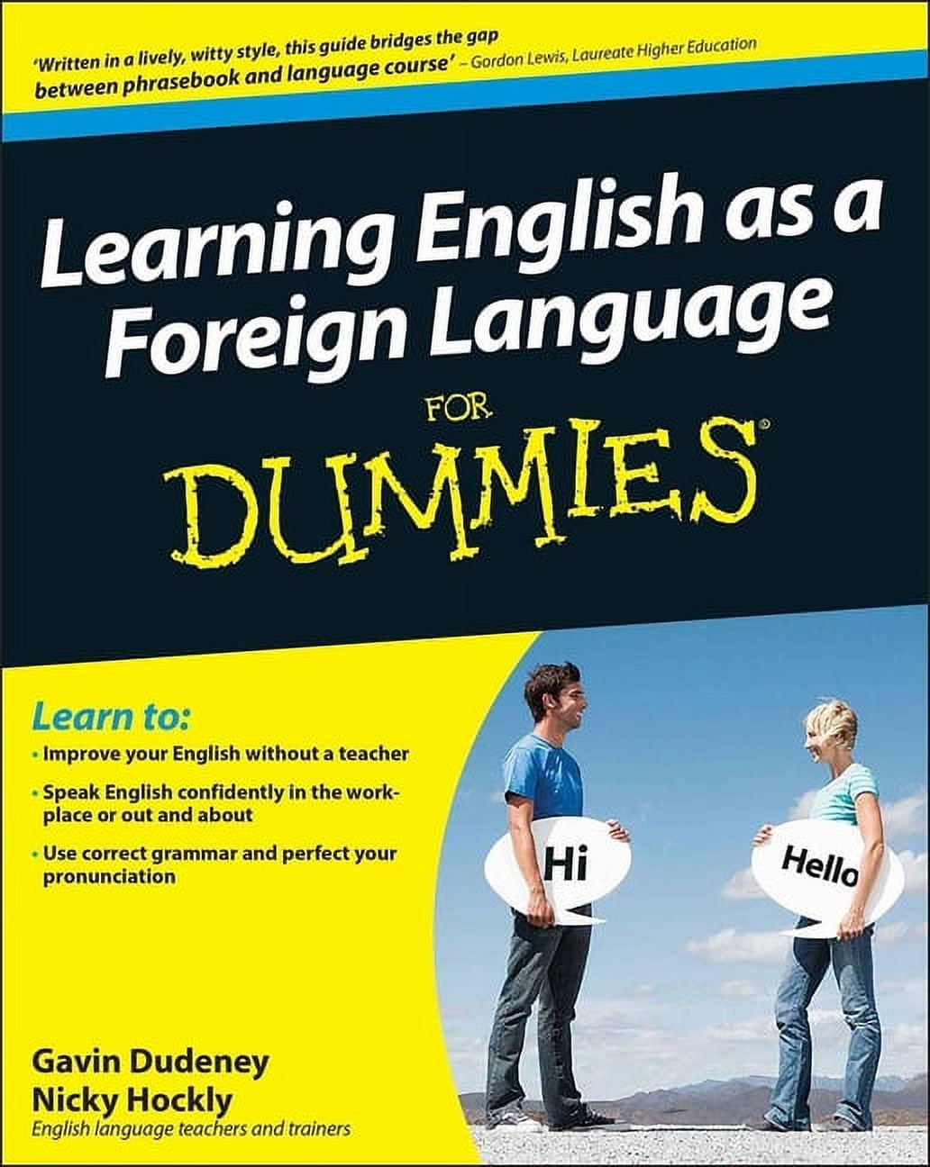 For Dummies Learning English as a Foreign Language For Dummies ...
