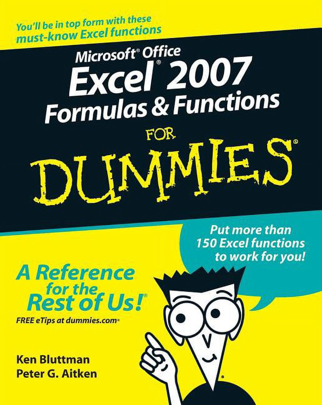For Dummies Microsoft Office Excel 2007 Formulas And Functions For Dummies Paperback