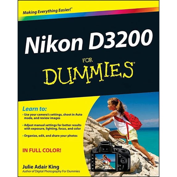 For Dummies Nikon D3200 for Dummies, (Paperback) - Walmart.com