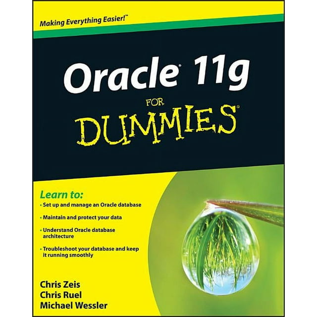 For Dummies Oracle 11g For Dummies Other