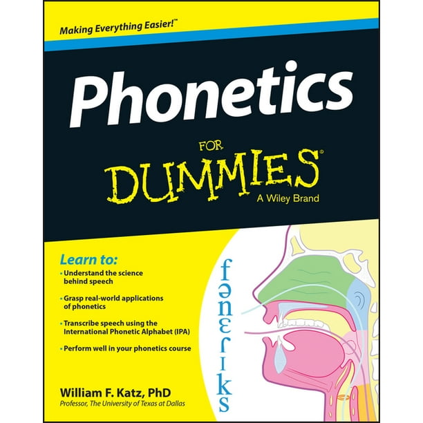 For Dummies: Phonetics for Dummies (Paperback) - Walmart.com