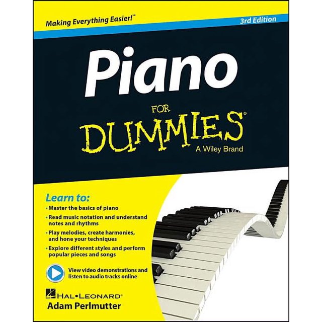For Dummies: Piano for Dummies (Paperback) - Walmart.com