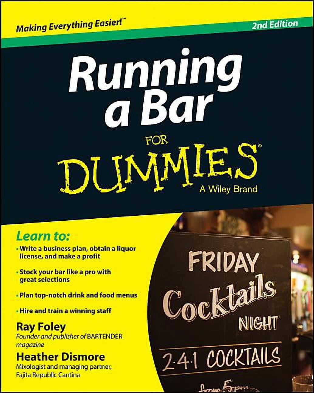 For Dummies: Running a Bar for Dummies (Paperback) - Walmart.com