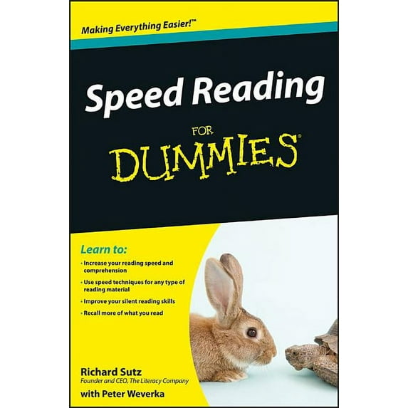 For Dummies Speed Reading For Dummies, (Paperback) - Walmart.com