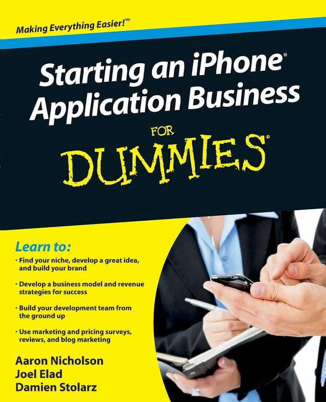 For Dummies Starting an iPhone Application Business for Dummies ...