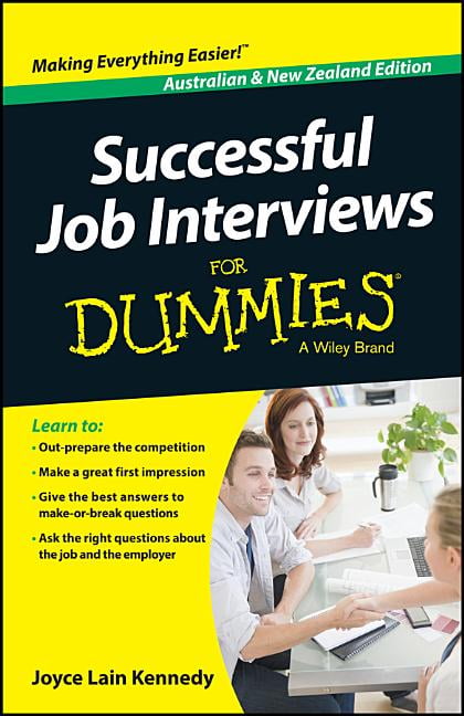 For Dummies: Successful Job Interviews for Dummies - Australia / Nz ...