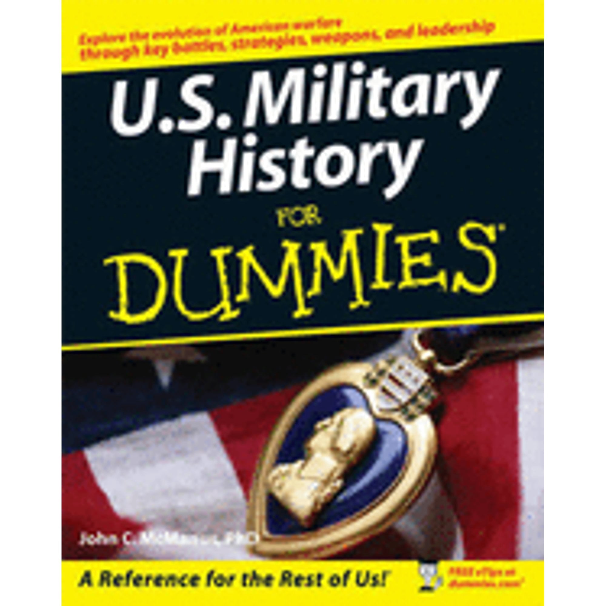 Pre-Owned U.S. Military History for Dummies (Paperback) 0470165022 ...