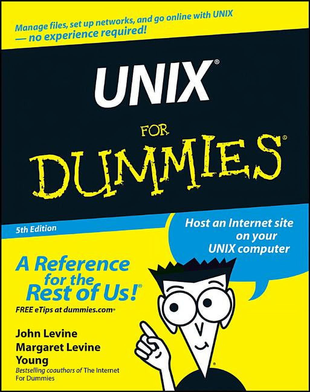 For Dummies Unix for Dummies, (Paperback) - Walmart.com