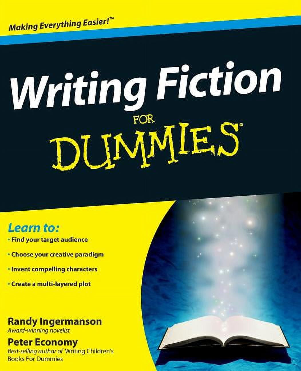 For Dummies Writing Fiction for Dummies, (Paperback) - Walmart.com