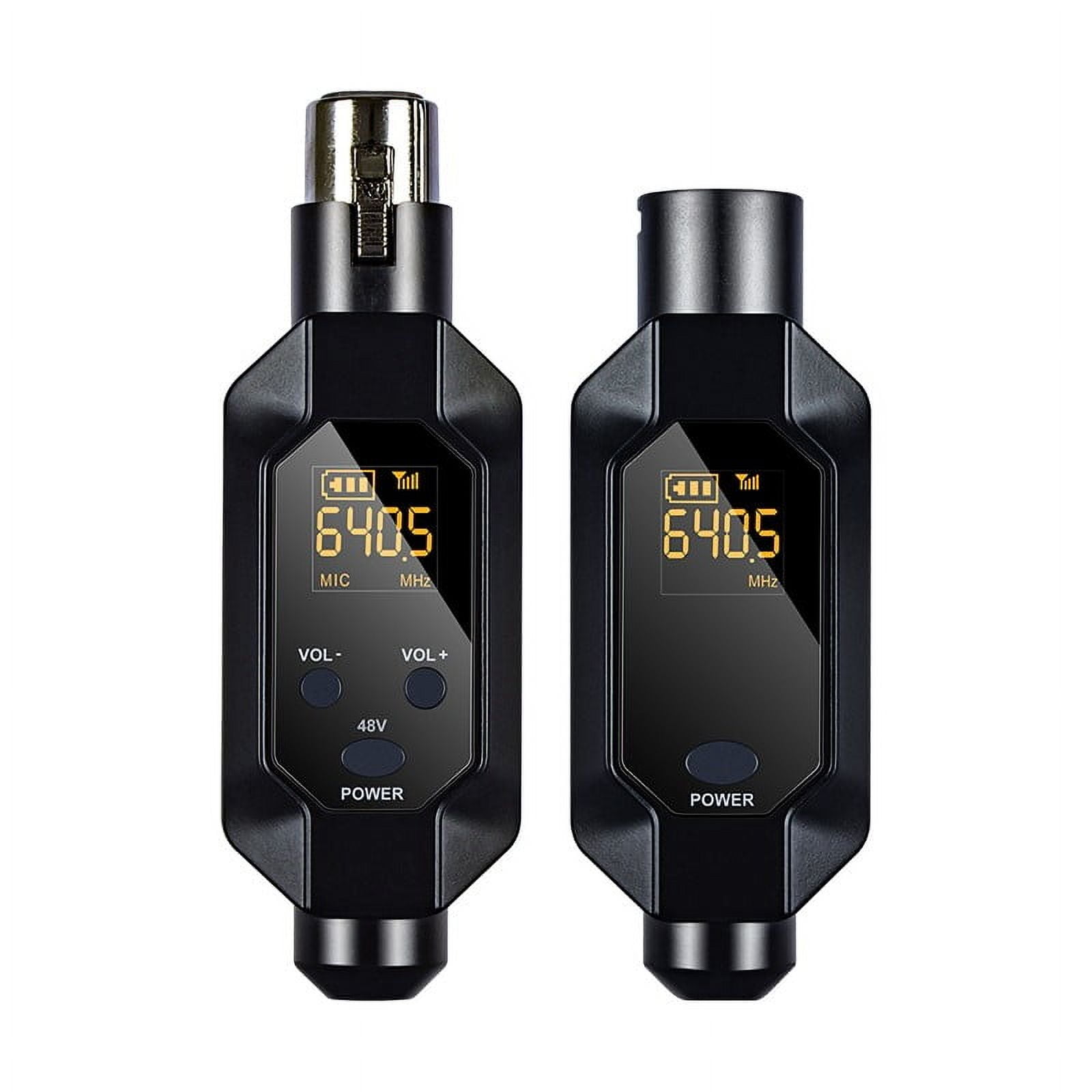 For Dynamic Microphone Wireless XLR Transmitter with Extended Range ...
