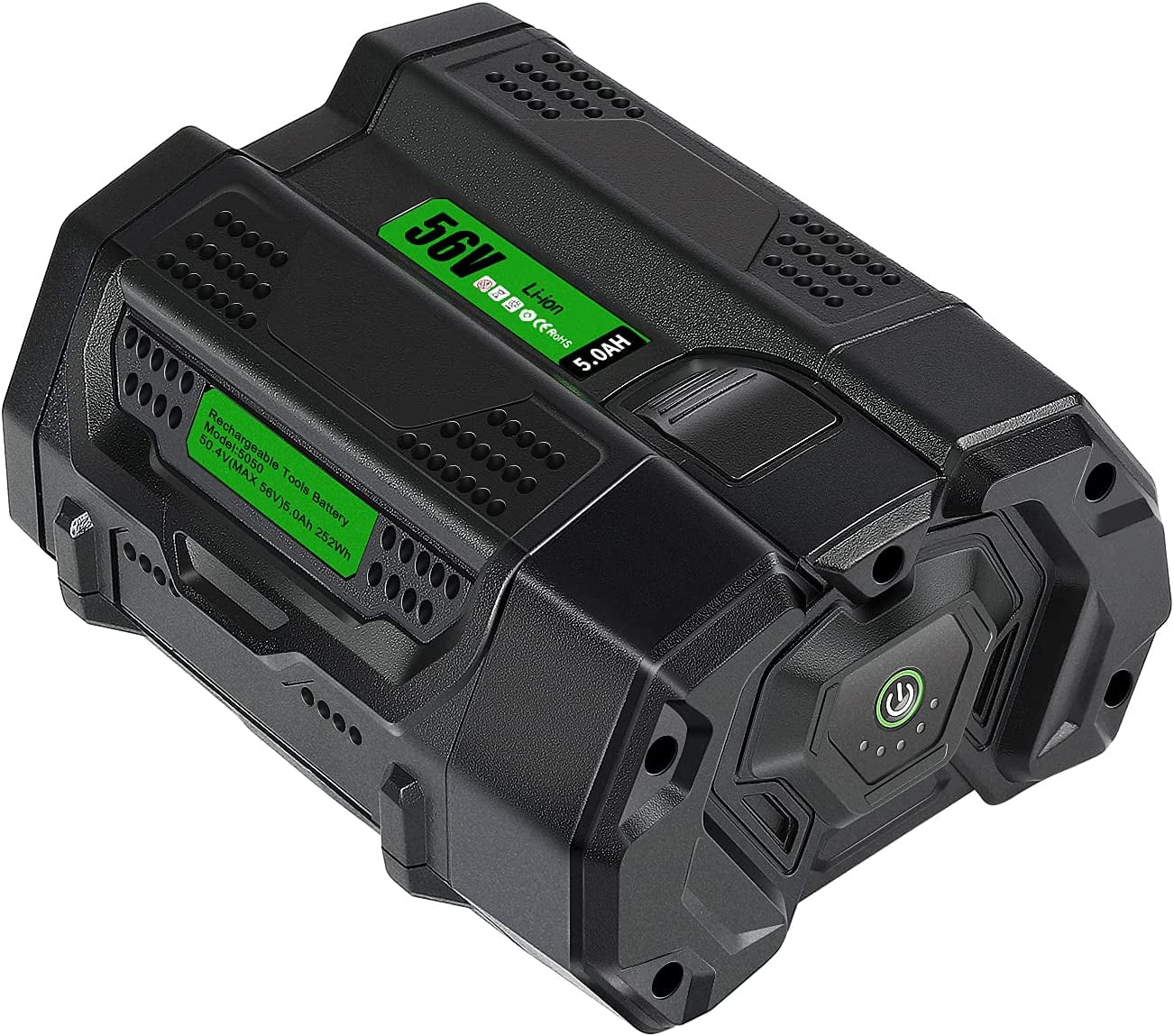 EGO Power+ 56V Lithium-Ion BA2800T Battery 5.0Ah With Upgraded Fuel ...