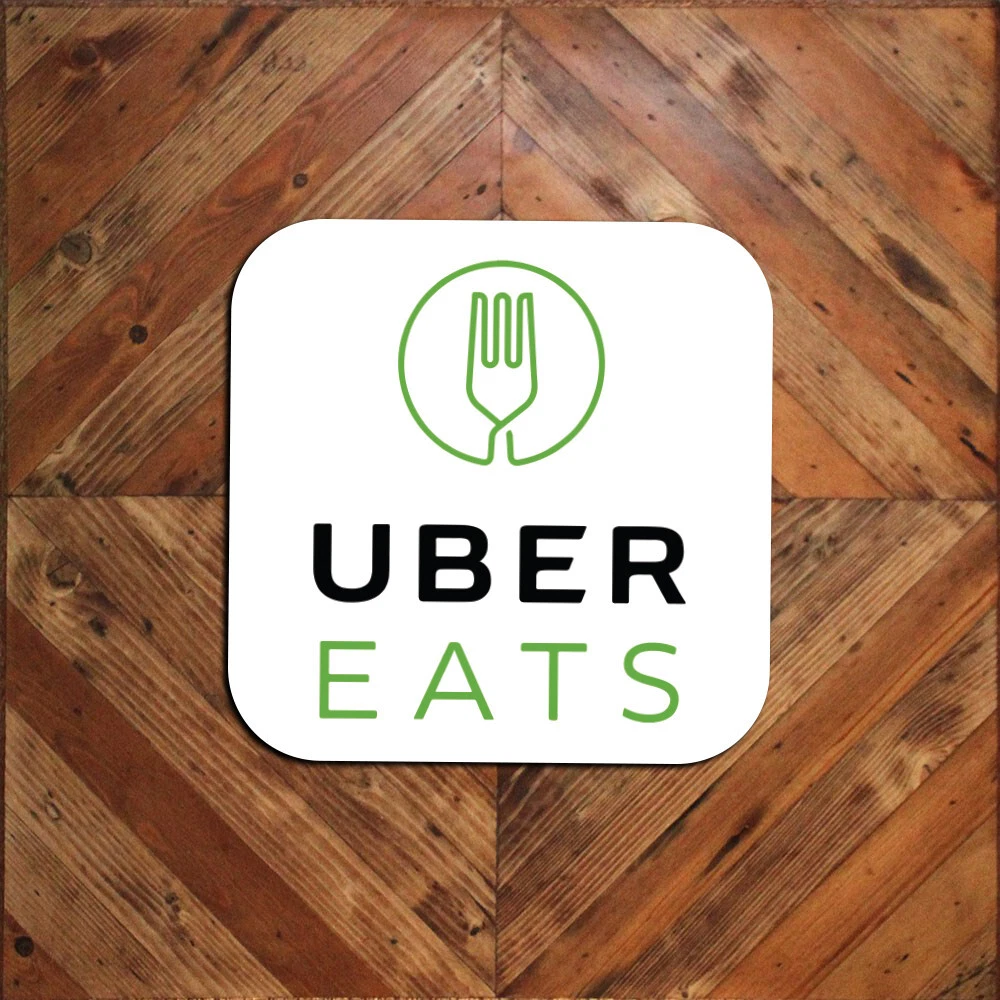 For Eats Brand Exposure 1 Vehicle Magnet Sign 9X9 Food Delivery Service ...