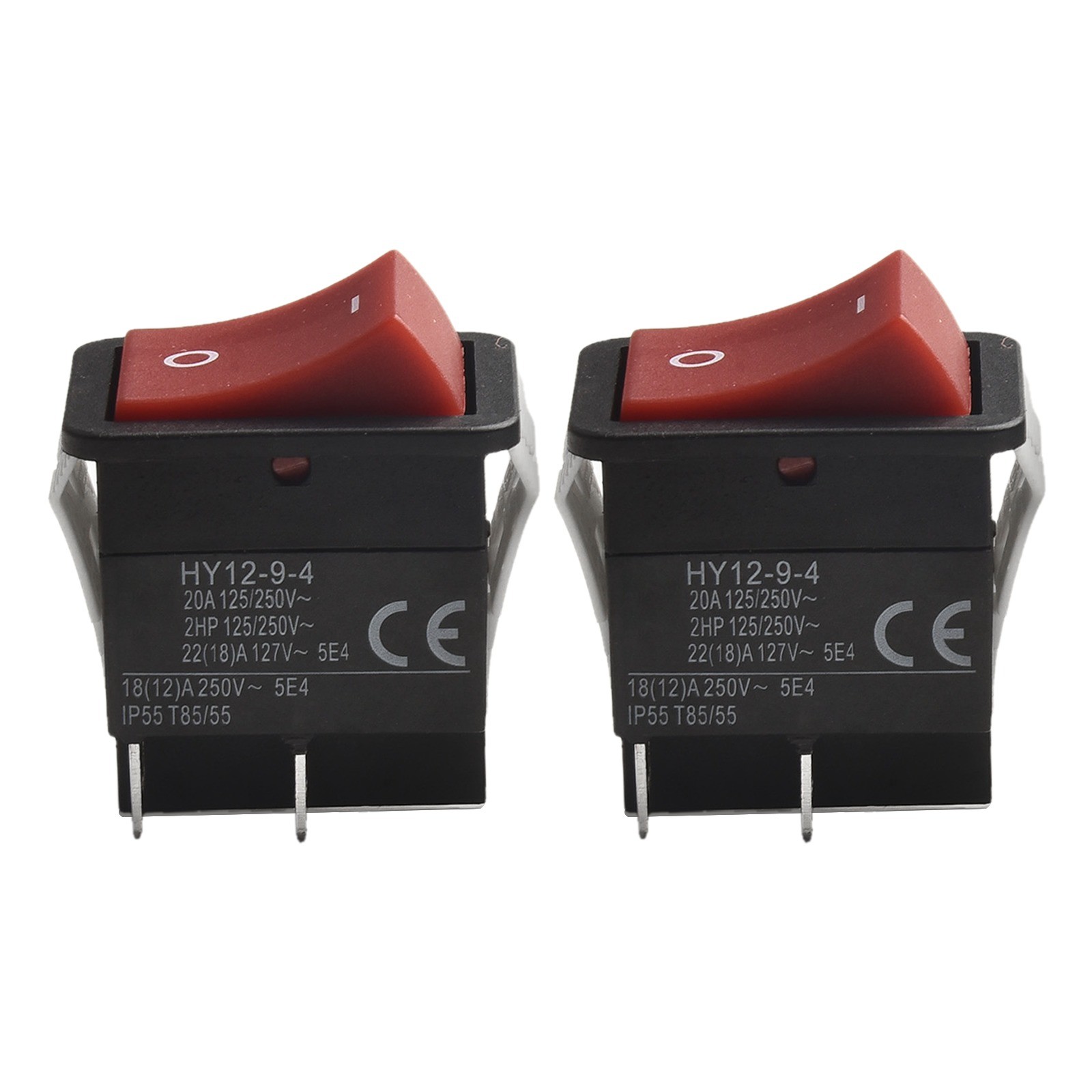 For Electric Welding Push Button Rocker Switches Rated up to 20A Set of ...