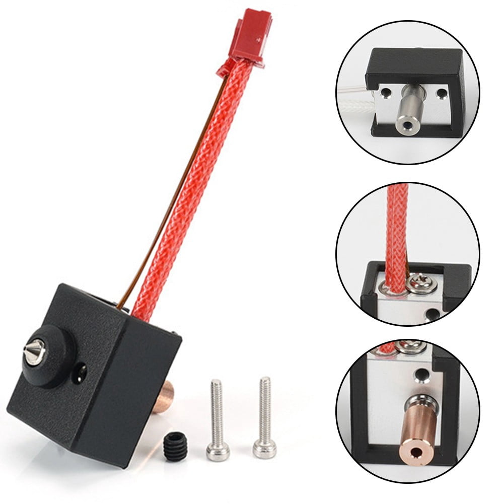 For Ender 3 For S1 Sprite Extruder Heater Block,Nickel Plated Copper ...