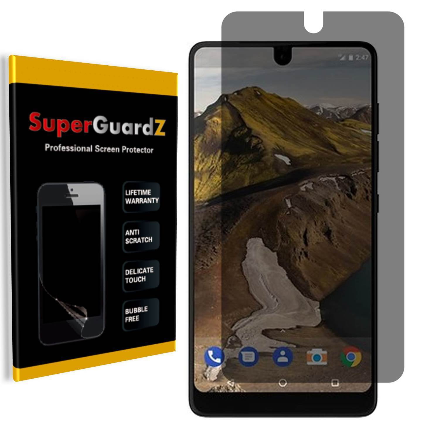 For Essential Phone - SuperGuardZ Privacy Anti-Spy Screen Protector ...