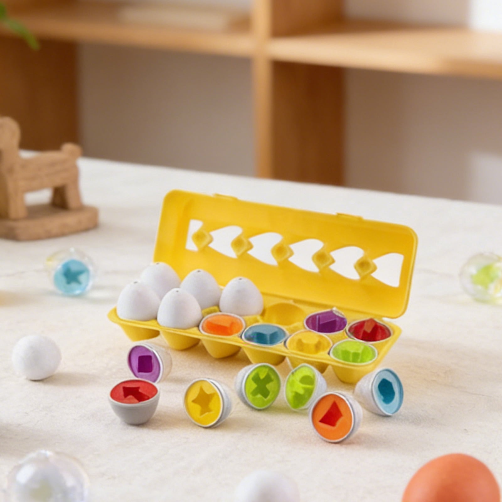 For Everyone Learning Shape Matching Toy, Montessori-Inspired ...