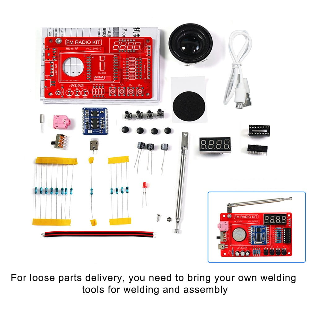 For Fm Radio Soldering Kit For Students And Hobby Electronics Projects ...
