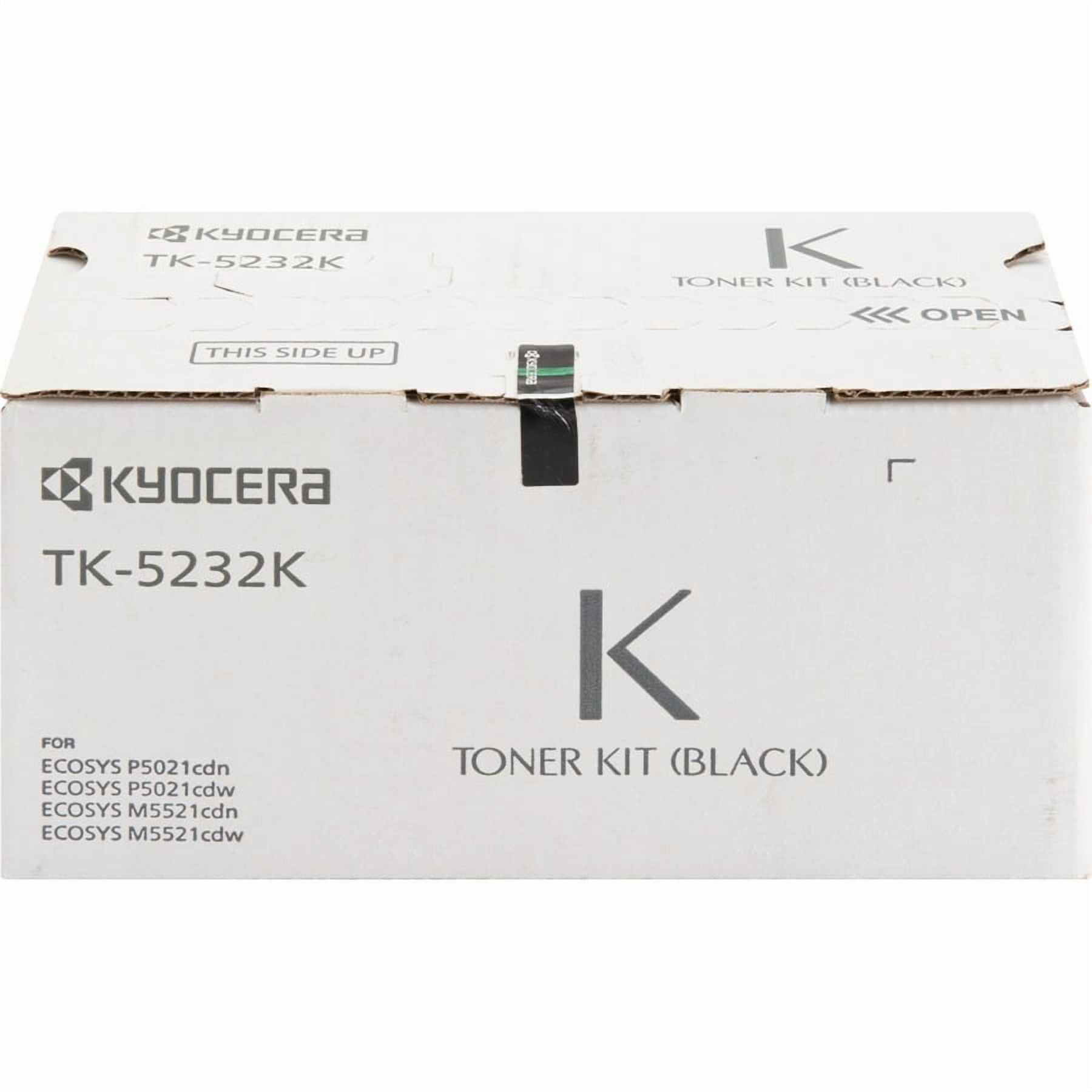 Kyocera TK-5232K Original Toner Cartridge - Black (tk5232k) - Walmart ...