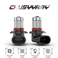 For FORD Taurus 2013-2019 2PCS 9012 LED Headlight High/Low Beam Bulbs ...