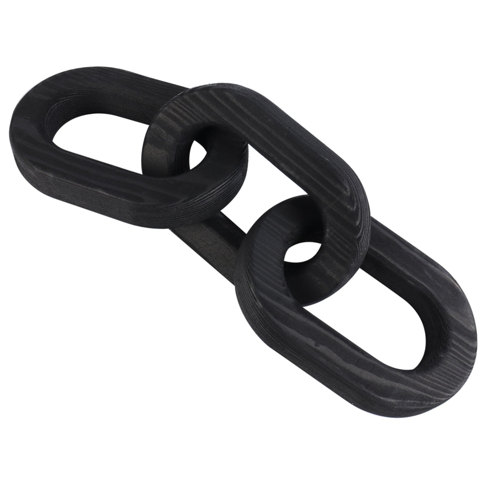 For Farmhouse Coffee Table Decor 3 Link Wood Knot Wood Bead Chain Link ...