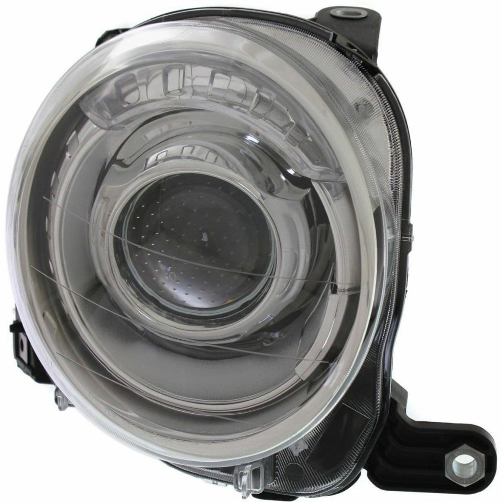 For Fiat 500 Headlight 2012 13 14 15 16 17 18 2019 Passenger Side w/o ...