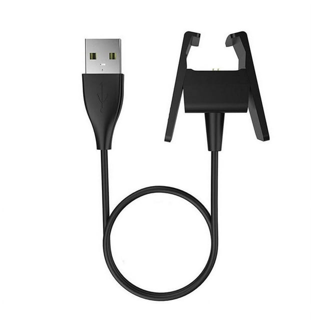 Compact Portable USB Charger Cable for Fitbit Charge 3/4 with Short ...