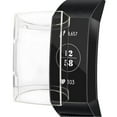 For Fitbit Charge 4 Case, Heavy-Duty Shockproof Protective Full Cover ...