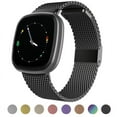 For Fitbit Versa 3 & Fitbit Sense Replacement Band Stainless Steel ...