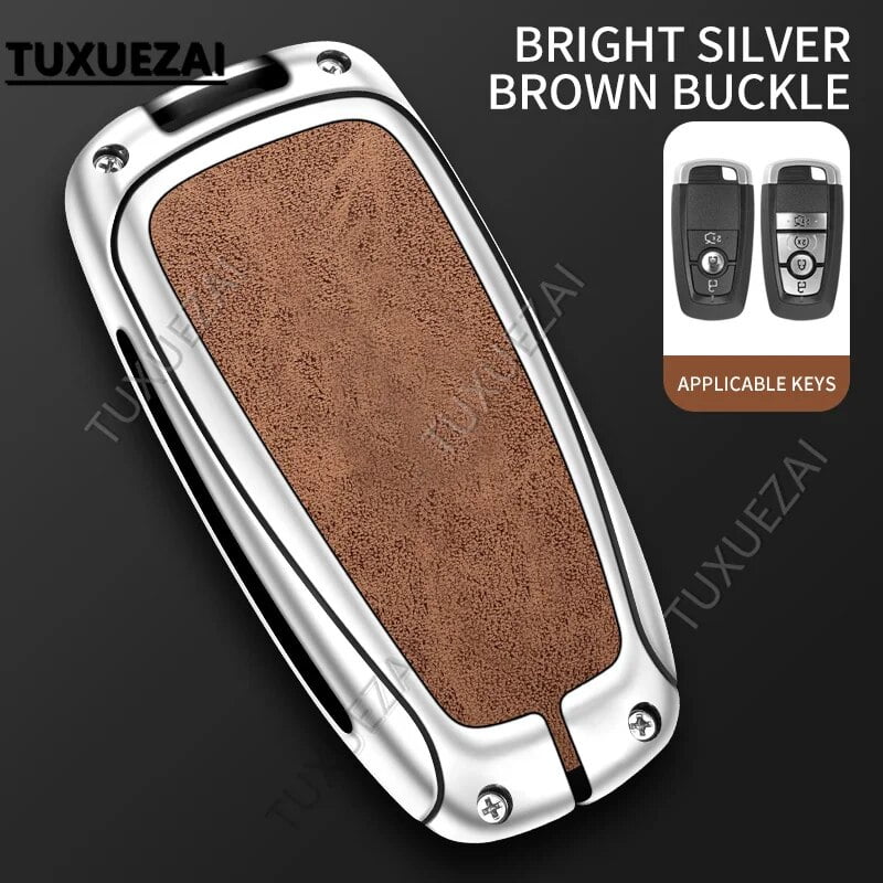 For Ford A 3/4 buttons key case Fusion Mustang Explorer EcoSport Edge S ...