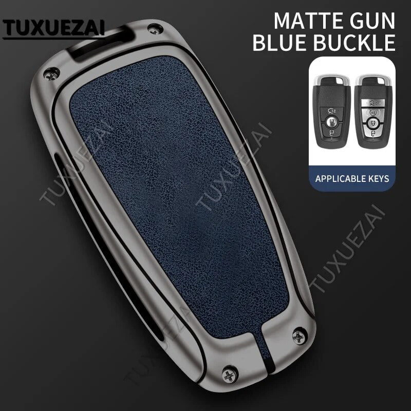For Ford A 3/4 buttons key case Fusion Mustang Explorer EcoSport Edge S ...