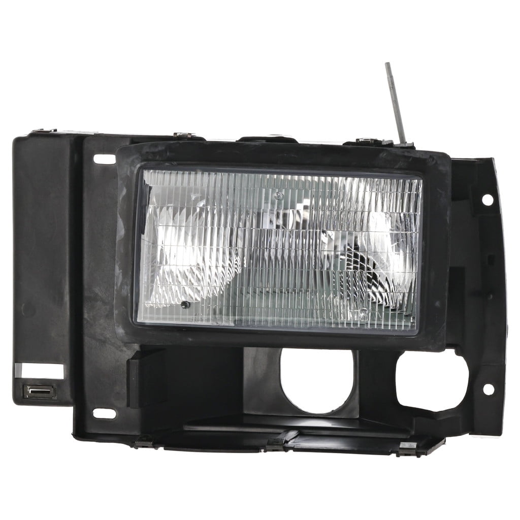 For Ford Bronco II Headlight Assembly 1989 1990 Driver Side Bulbs ...