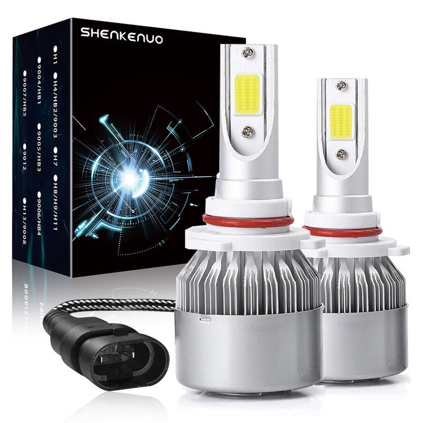 For Ford Edge 2011 2012 2013 2014 LED Headlight Bulbs 9012 High and Low ...