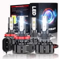 For Ford Escape 2005 2006 2007 LED Headlight High Low Beam Bulbs Kit ...