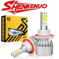 For Ford Escape 2008 2009 2010 2011 2012 LED Headlight Bulbs H13 9008 ...