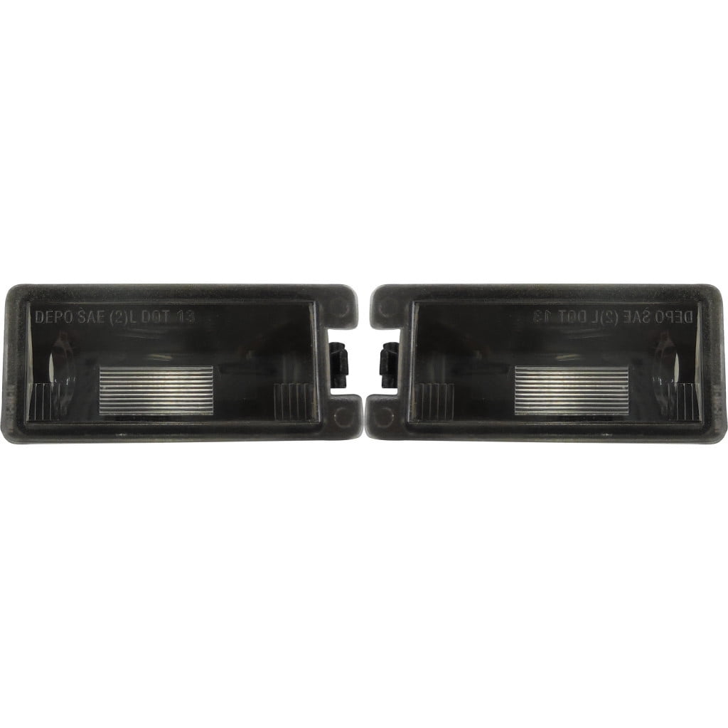 For Ford Explorer License Lamp Unit 2011-2018 Pair Driver and Passenger ...