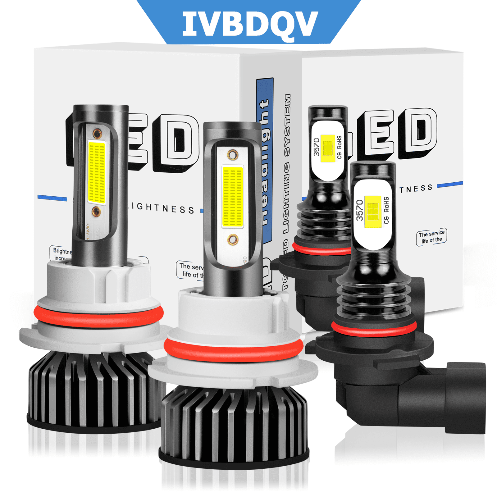 For Ford Explorer Sport Trac 2001-2005 Combo LED Headlights High Low ...