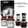 For Ford Explorer Sport Trac 2001-2005 LED Headlight Bulbs 9007 High ...