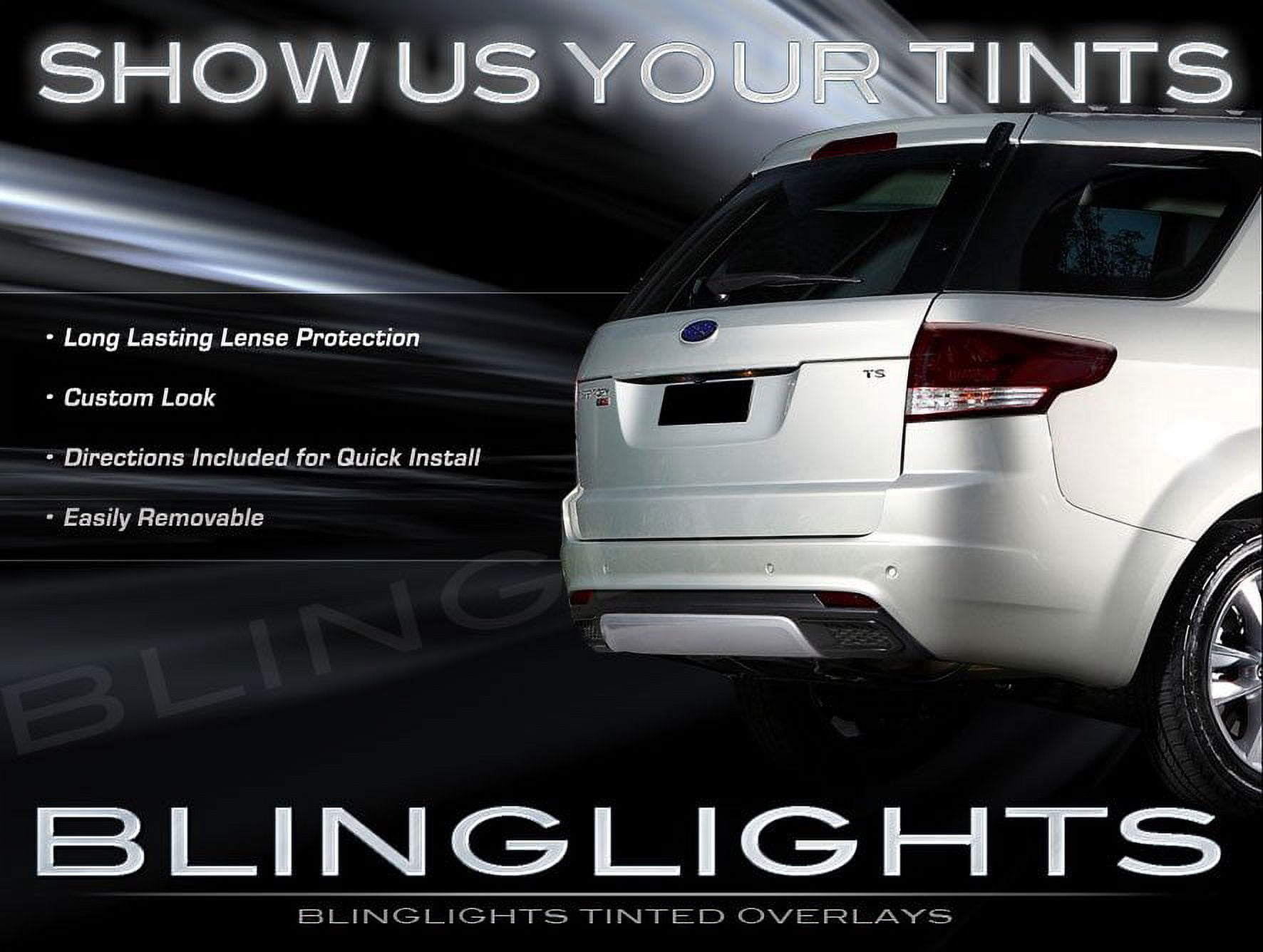 For Ford Explorer Tinted Smoked Taillamps Taillights Overlays Film ...