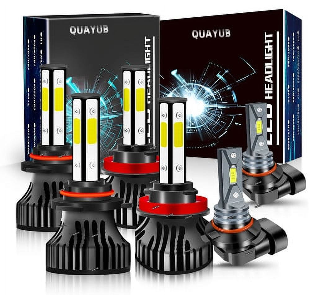 For Ford F-150 2015-2019 2020 LED Headlight High/Low Beam+Fog Light ...