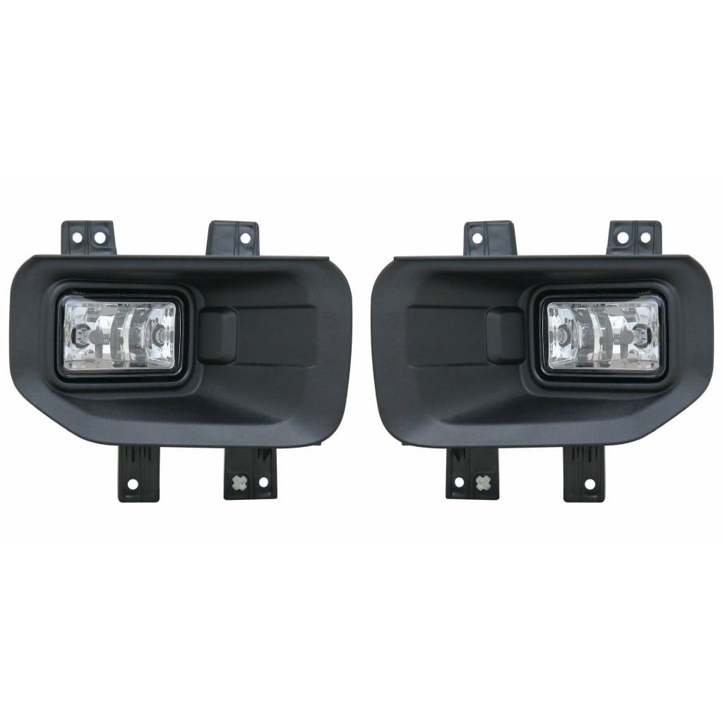 For Ford F-150 Fog Light 2015 2016 2017 Pair Driver and Passenger Side ...
