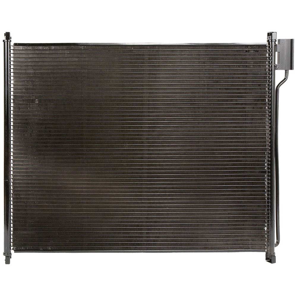 A/C AC Condenser For Ford F250 F350 F450 F550 Super Duty & Excursion ...