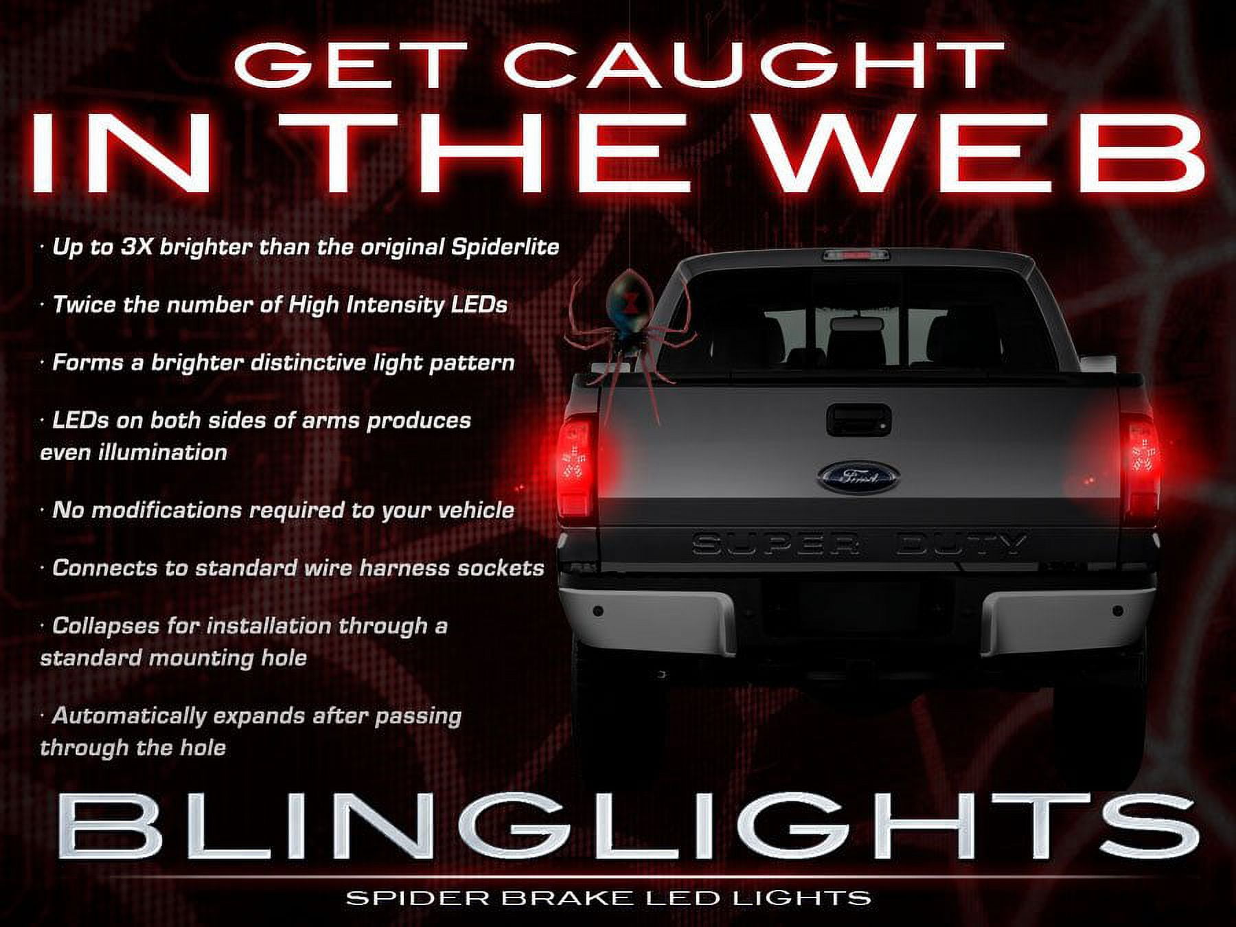 For Ford F250 F350 F450 Super Duty White LED Spider Tail Lamp Light ...