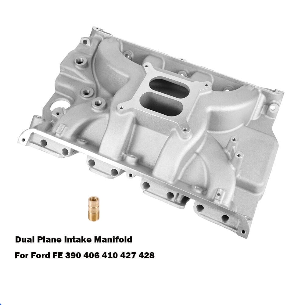1958-1976 For Ford FE 390-428 FE Intake Manifold Dual Plane Square ...