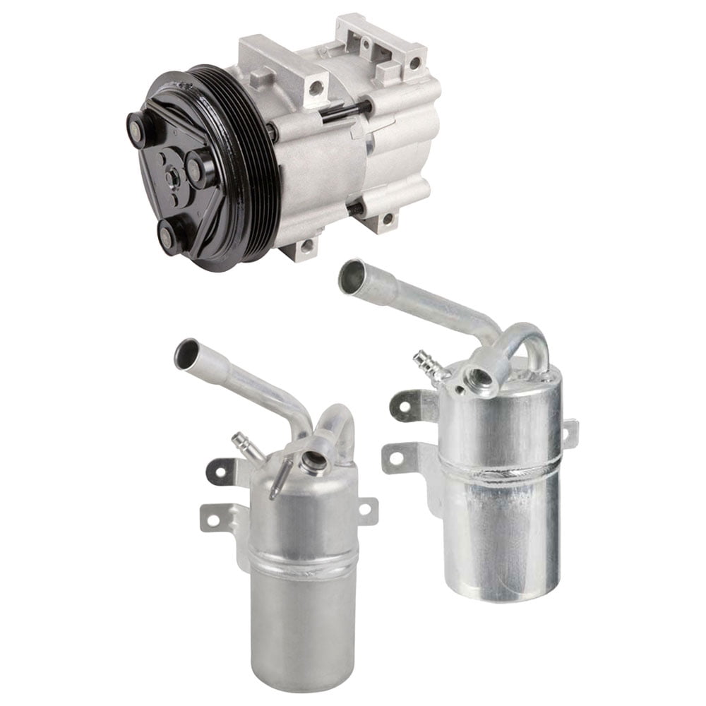 For Ford Focus 2.0L 2000 2001 2002 AC Compressor w/ A/C Drier ...