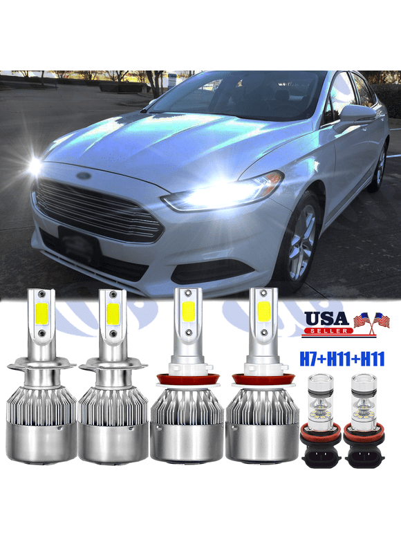 H7 LED Headlight Bulbs in LED Headlight Bulbs - Walmart.com