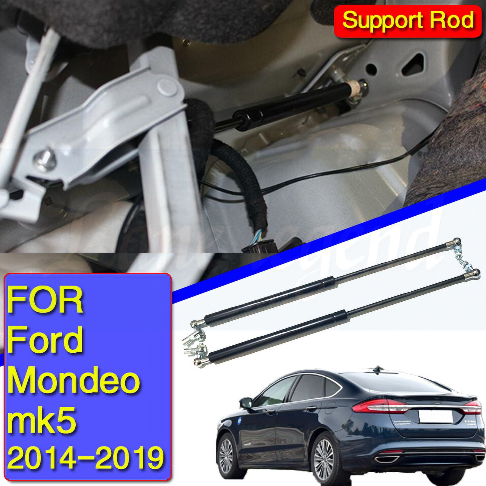 For Ford Mondeo 2014-2019 mk5 Refit Back Door Trunk Box Spring Shock ...