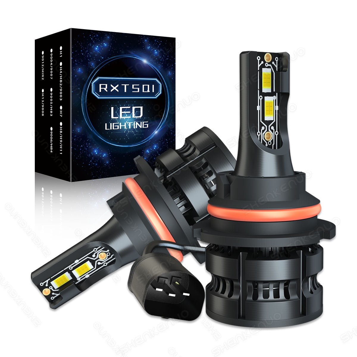 For Ford Ranger 1993-2006 2007 2008 2009 2010 2011 LED Headlight Bulbs ...