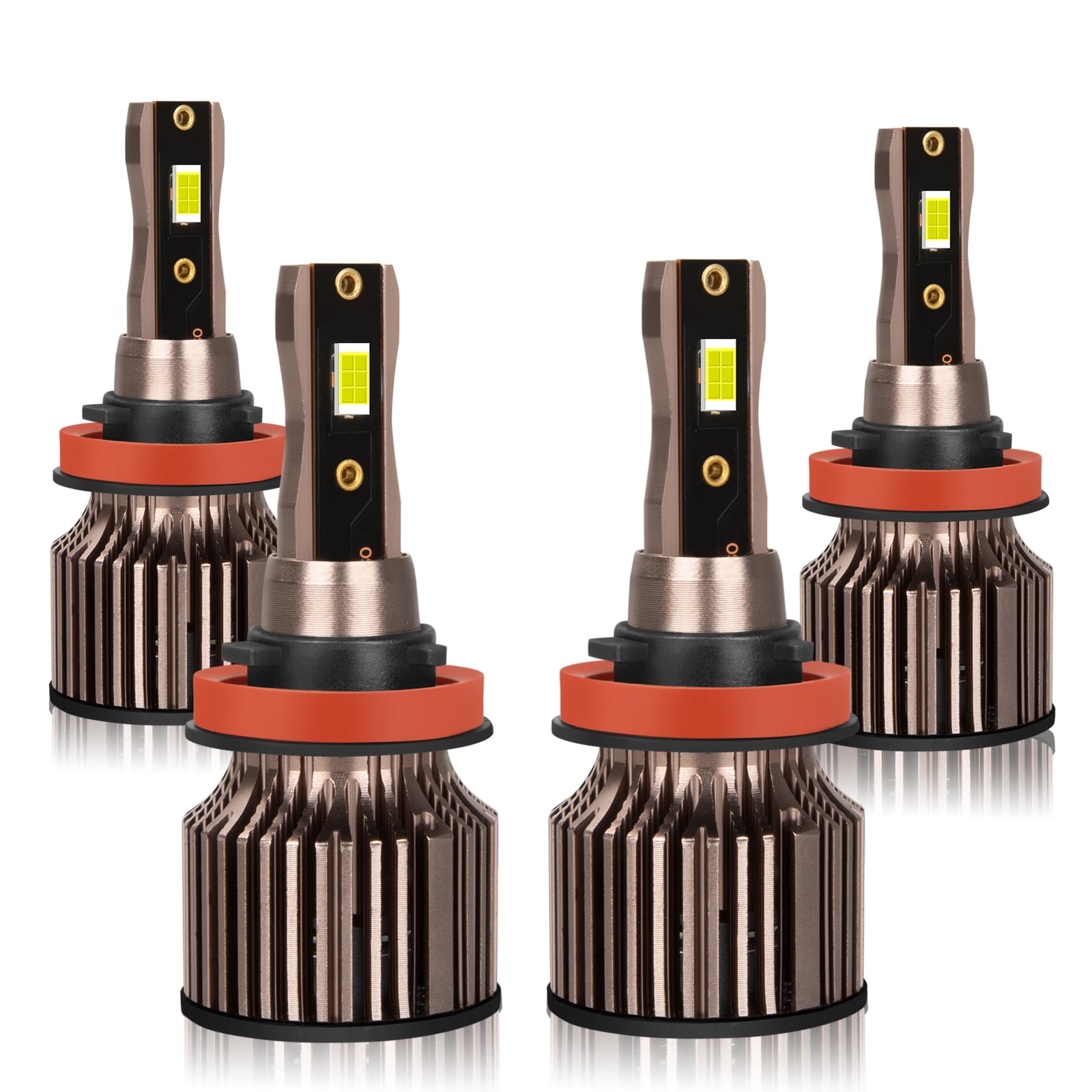 For Ford Ranger 2021 2022 2023 LED Headlight Bulbs , H11 H11 High Low ...